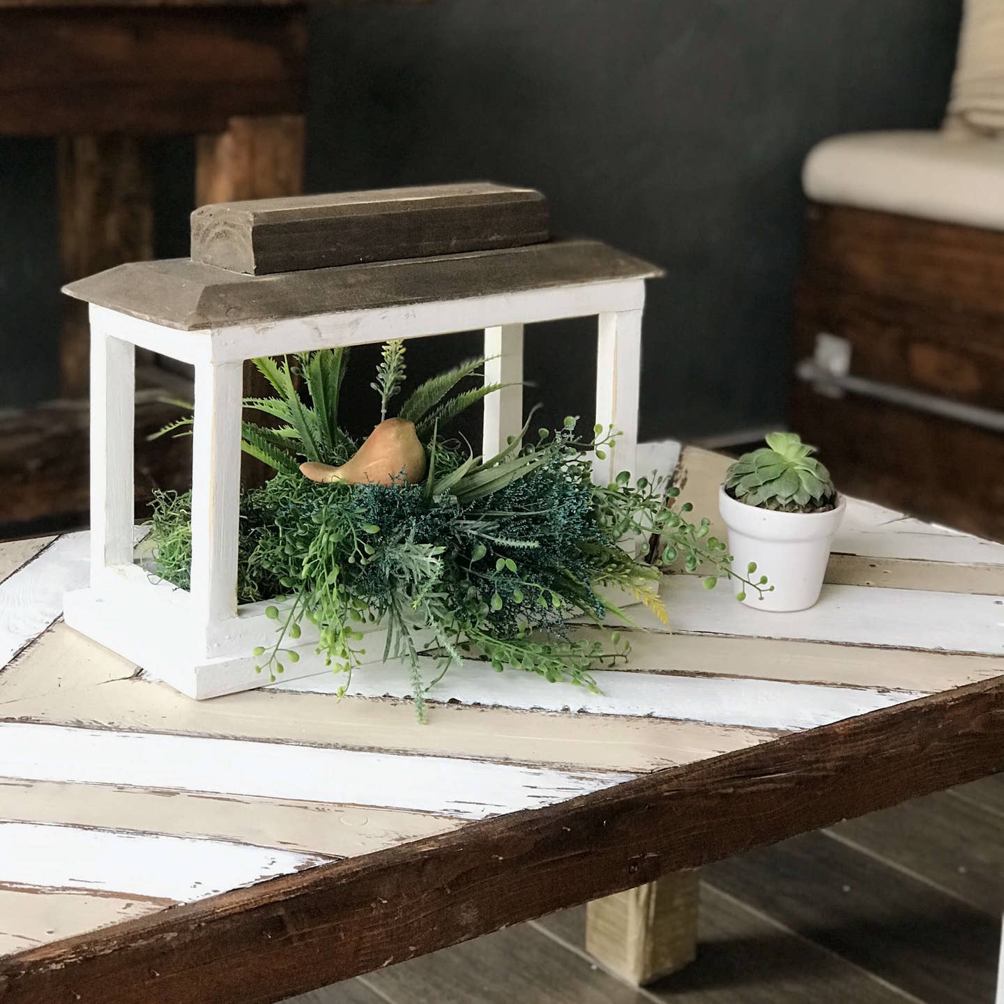 Table Top Box Centerpiece | The Crest Cafe & Shoppe